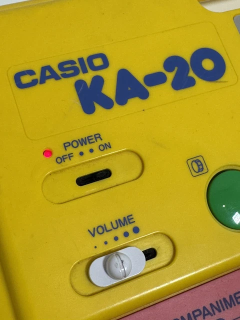 CASIO KA-20 KEYBOARD 32 Key Creative Composer 80s Vintage Circuit ...