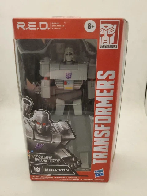 HASBRO TRANSFORMERS R.E.D. Robot Enhanced Design MEGATRON ACTION FIGURE ...