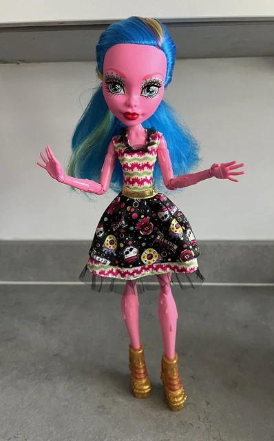 MONSTER HIGH FRIGHTFULLY Tall Gooliope Jellington Shriek Wrecked Doll £ ...