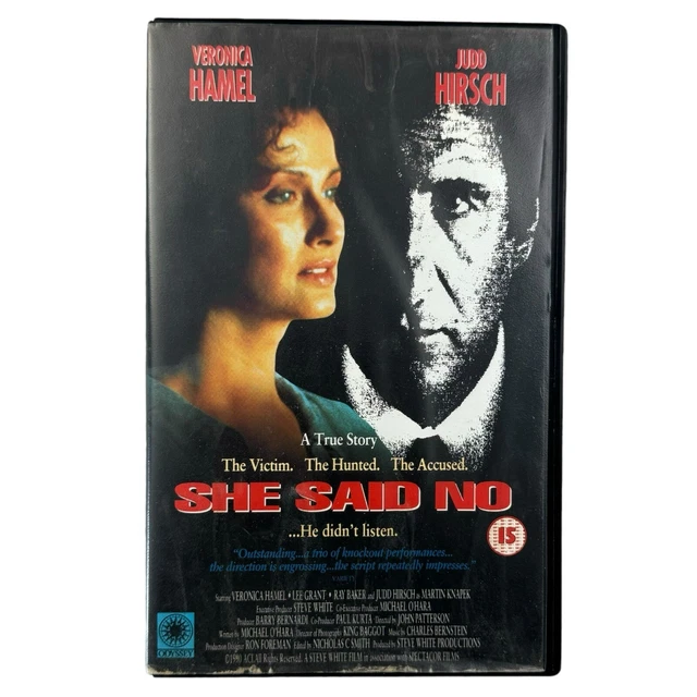 SHE SAID NO Video VHS Ex Rental Large Case Horror Film Cert 15 1991 £19 ...