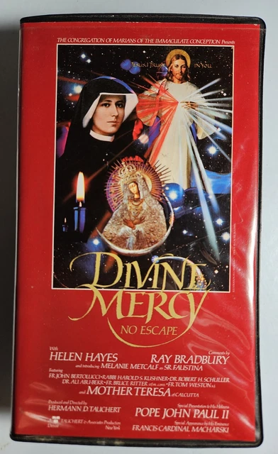 DIVINE MERCY NO Escape- Sister Faustina Movie (VHS, 1987) £10.87 ...