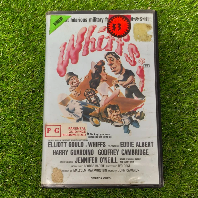 WHIFFS - EX Rental VHS Big Box Tape $49.50 - PicClick AU
