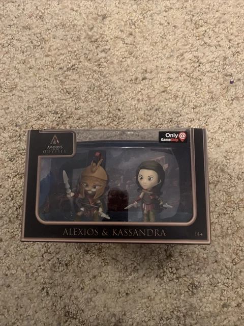 ASSASSINS CREED ODYSSEY Alexios & Kassandra Collector Figures GameStop ...