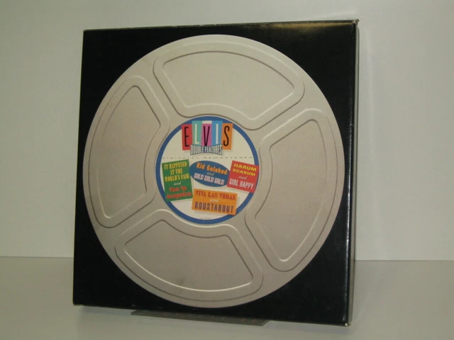 4 CD-BOX Elvis Presley - Elvis Double Features Film Can Set (1993 BMG ...