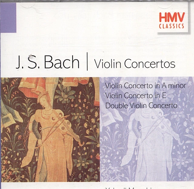 BACH HMV CLASSICS - Violin Concertos Yehudi Menuhin Bath ...