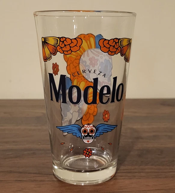 RARE MODELO SPECIAL Edition Dia De Los Muertos Pint Beer Glass Mexico £ ...