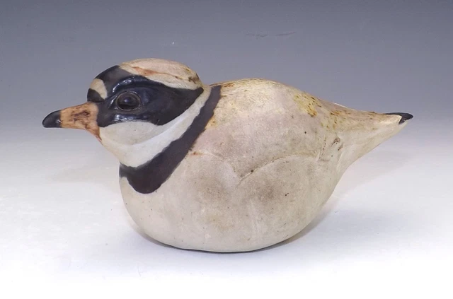 VINTAGE JANET HAMER - Studio Art Pottery Bird Study Figure - Unusual! £ ...