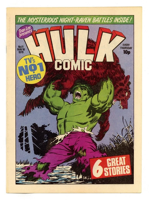 HULK COMIC HULK Weekly #11 VF 8.0 1979 EUR 16,63 - PicClick FR