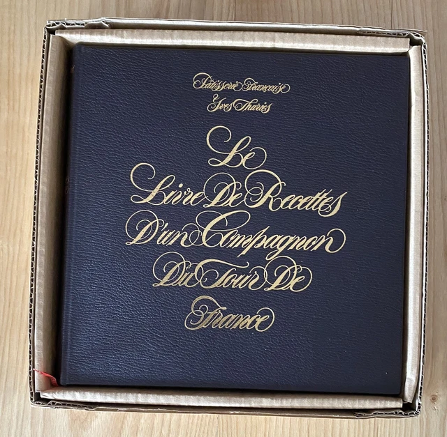 LE LIVRE DE RECETTES D'UN COMPAGNON DU TOUR DE FRANCE dans son ...