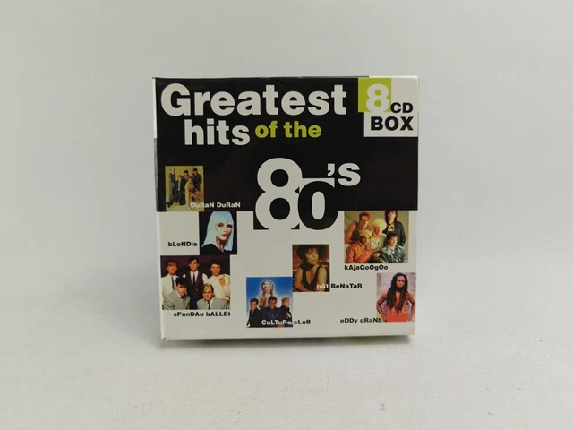 GREATEST HITS OF the 80's (8CD-Box, 144 tracks) Hot Chocolate, Kim W ...