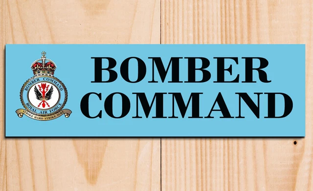 RAF BOMBER COMMAND WW2 Style metal plaques signs poster image £6.99 ...