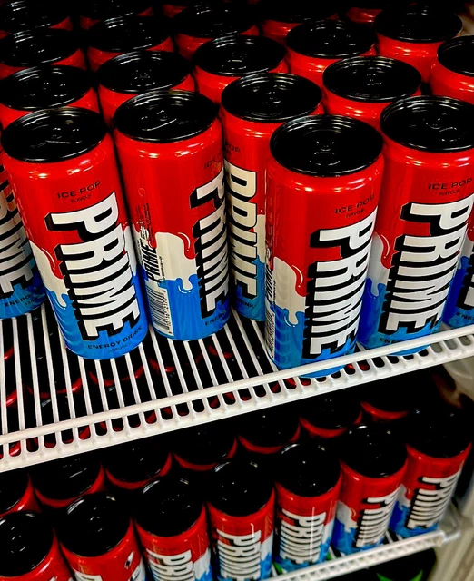 PRIME CAN - Energy Drink Logan Paul KSI - Ice pop Flavour - Final Stock ...