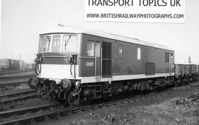 TRANSPORT TOPICS RAILWAY Photo Class 73 Electro Diesel E6011 Hither ...