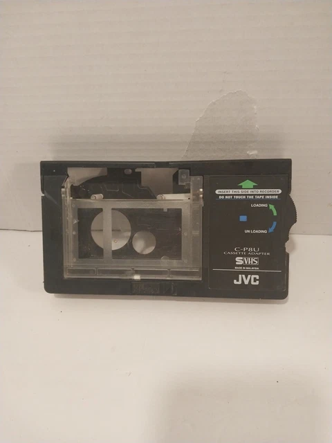 JVC C-P8U VHS-C To VHS Tape Cassette Adapter Vintage $19.99 - PicClick