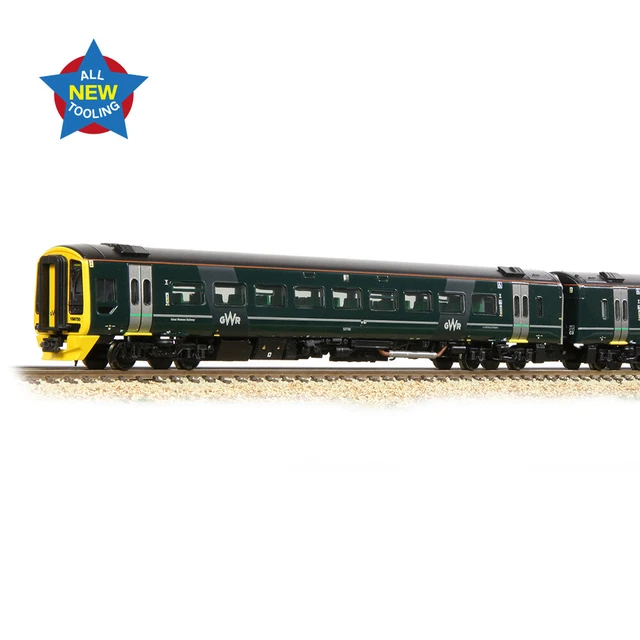 GRAHAM FARISH 371-857A Class 158 2-Car DMU 158750 GWR Green (FirstGroup ...