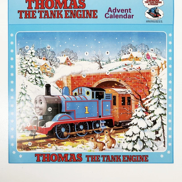 VINTAGE THOMAS THE TANK ENGINE 1986 Advent Calendar - UNUSED £119.99 - PicClick UK