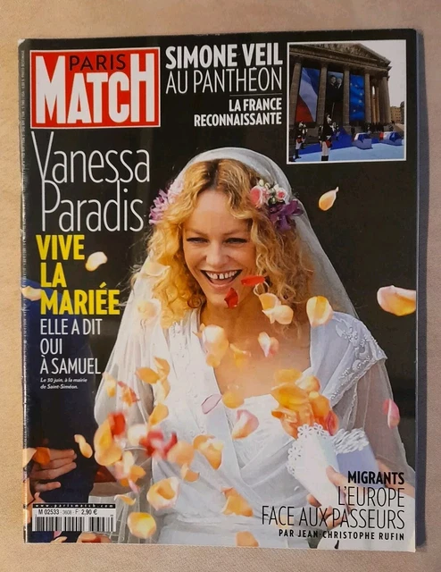 PARIS MATCH : VANESSA PARADIS / SIMONE VEIL juillet 2018 EUR 3,97 ...