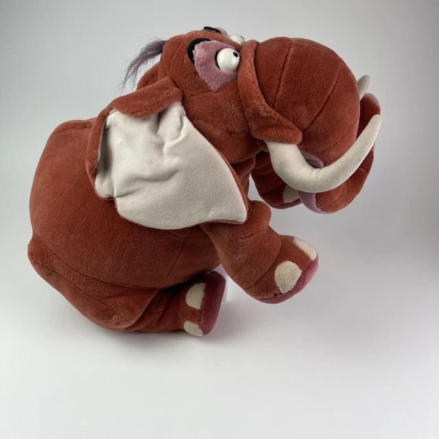 MATTEL DISNEY TARZAN Tantor Elephant Huge Jumbo Plush Toy Stuffed ...