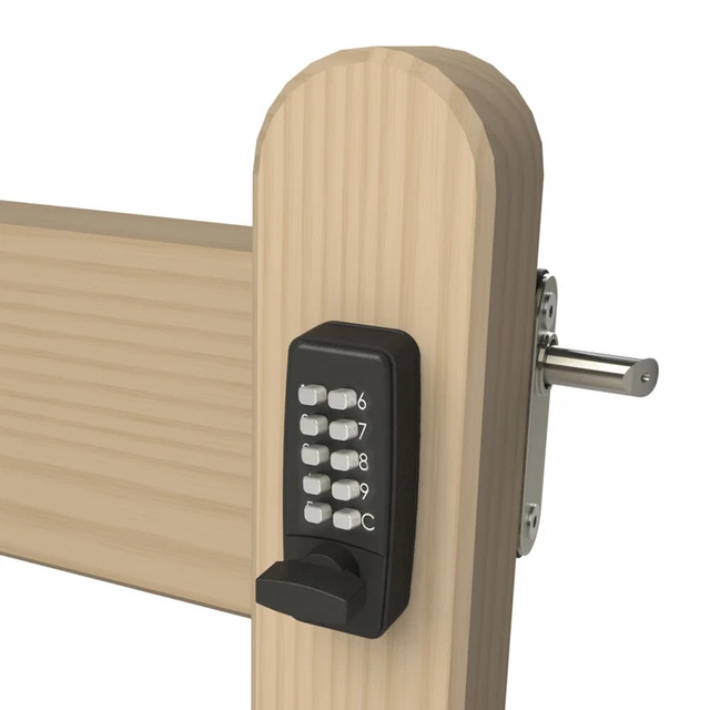 GATEMASTER DIGITAL LOCK For Wooden Gates Single Left Hand (DGLSWL) £195 ...