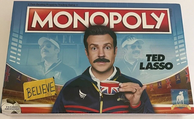 TED LASSO MONOPOLY Board Game Soccer Collector Edition Sealed NEW £20. ...