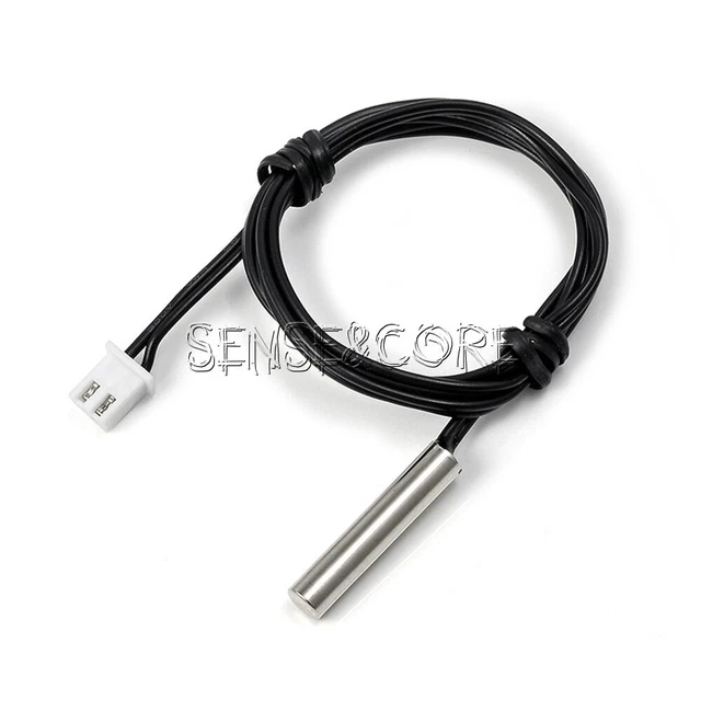 2.5M NTC THERMISTOR Accuracy Temperature Sensor 10K 1% 3435 Waterproof ...