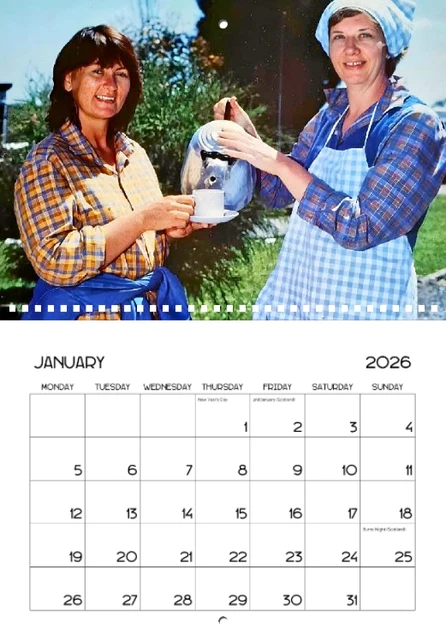 PRISONER CELL BLOCK H 2026 Double A4 Wall Calendar - Behind the Scenes ...