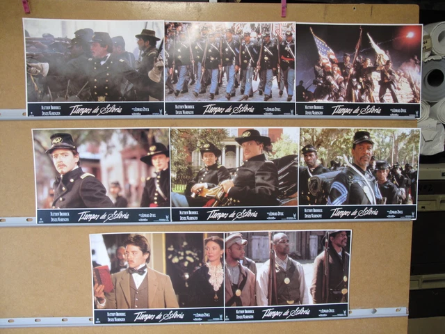 1168 TIEMPOS DE Gloria Matthew Broderick Freeman Cary Elwes Denzel ...