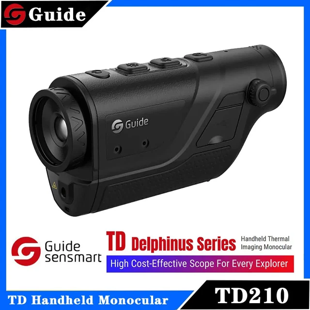 GUIDE TD210 THERMAL Monocular Spotting Scope InfraredThermal Imaging ...