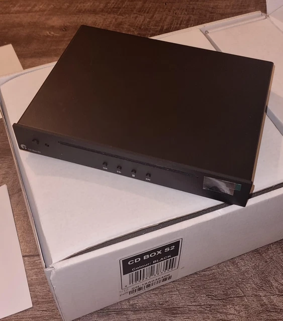 PRO-JECT CD BOX S2 Compact CD Player - Lightly Used - FULL PRO-JECT ...