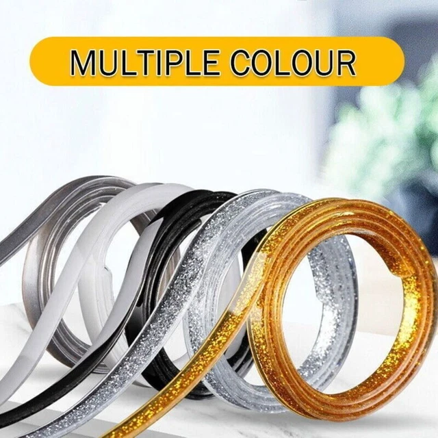 PVC BEAUTIFUL SEAM Tapes Waterproof Ceiling Edge Strips kitchen EUR 7 ...