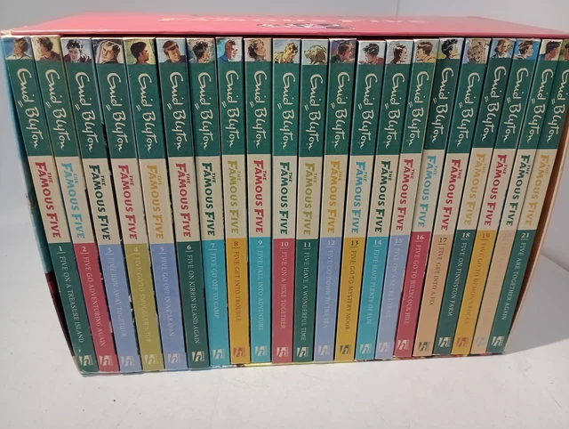 ENID BLYTON FAMOUS Five boxed set of 21 pb Books 2016 EUR 17,48 ...