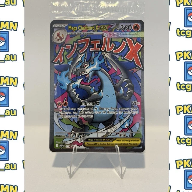 POKEMON TCG MEGA Charizard X EX 023 & Oricorio EX 024 UPC Promos SEALED ...