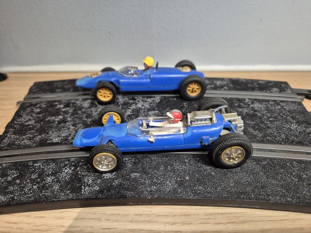 SCALEXTRIC 60'S LOTUS pairing. C67 Lotus FJ and C82 Lotus 25. Both ...