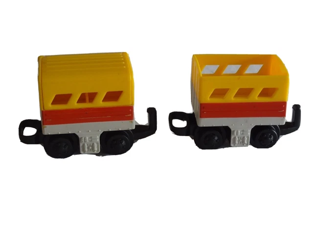 FISHER PRICE GEOTRAX Grand Central Station Train Car + Caboose Covered ... FISHER PRICE GEOTRAX Grand Central Station Train Car + Caboose Covered ...