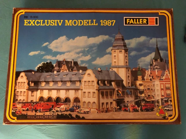 FALLER B-900 EXCLUSIV Modell 1987 Hauptfeuerwache Neu in OVP EUR 97,00 ...