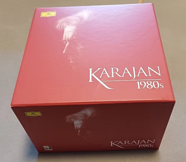 HERBERT VON KARAJAN 1980s (78 CD BOX SET, 2014) Gut erh. Deutsche ...