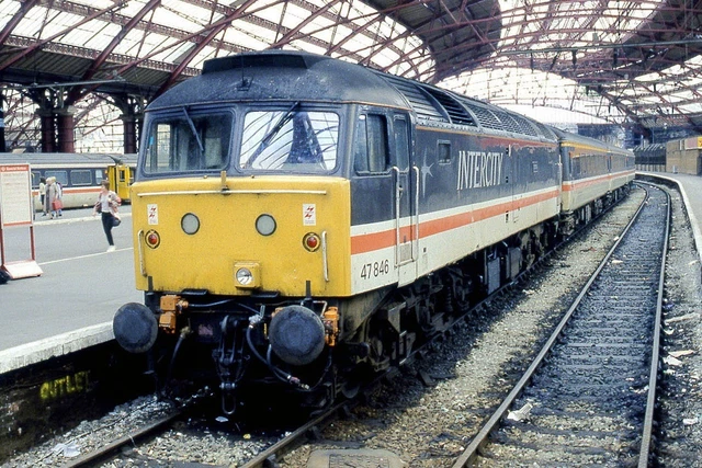 BRITISH RAIL 47846 Liverpool Lime St 1995 Rail Photo £2.70 - PicClick UK