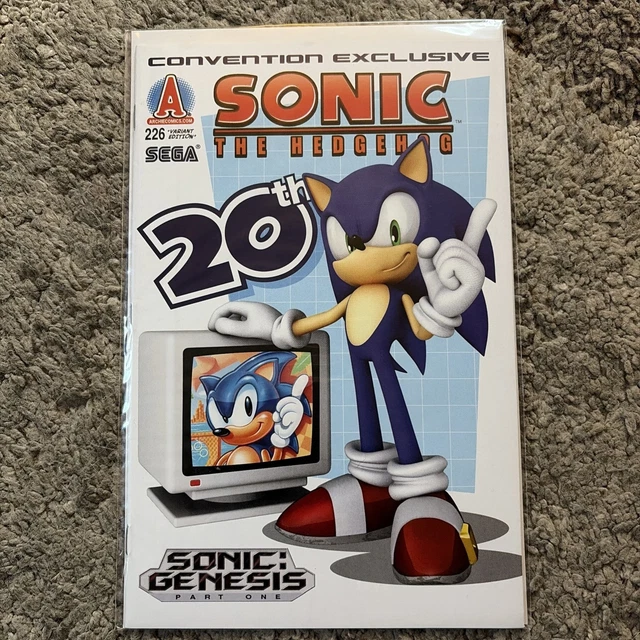 SONIC THE HEDGEHOG issue 226 Archie Comic series Rare convention ...