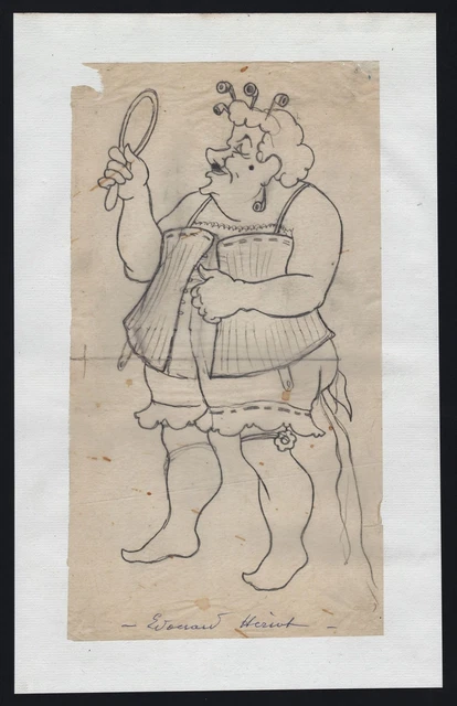 EDOUARD HERRIOT POLITICIAN Radical Party Cartoon Drawing Drawing ...