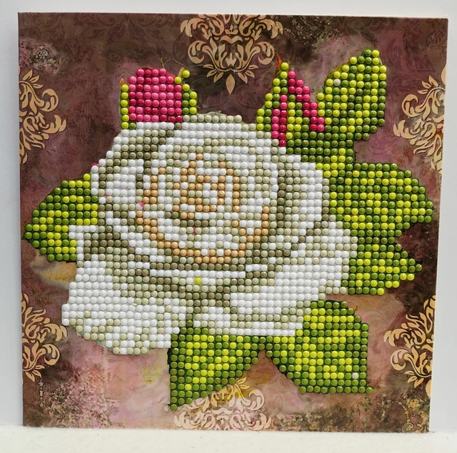 AUSGEFALLENE GLÜCKWUNSCHKARTE, HANDARBEIT, Unikat, Geburtstag, Rose ...