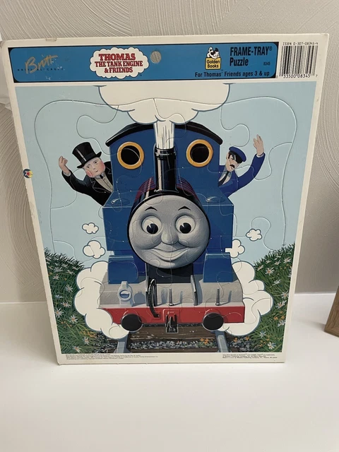 THOMAS THE TANK Engine & Friends Frame Tray Puzzle 1993 24 Pieces ...