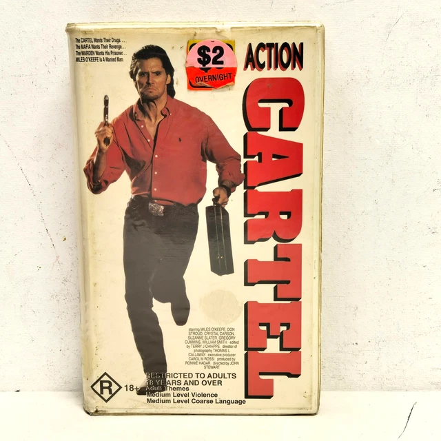 CARTEL (1990) CLAMSHELL VHS Tape - PAL - Ex Rental $35.00 - PicClick AU