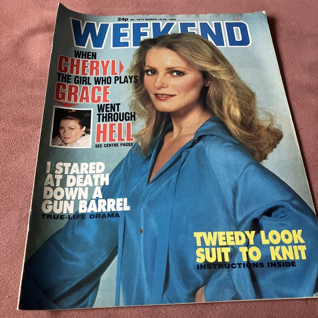 WEEKEND MAGAZINE, 1983. Charlie’s Angels actress Cheryl Ladd £30.00 ...