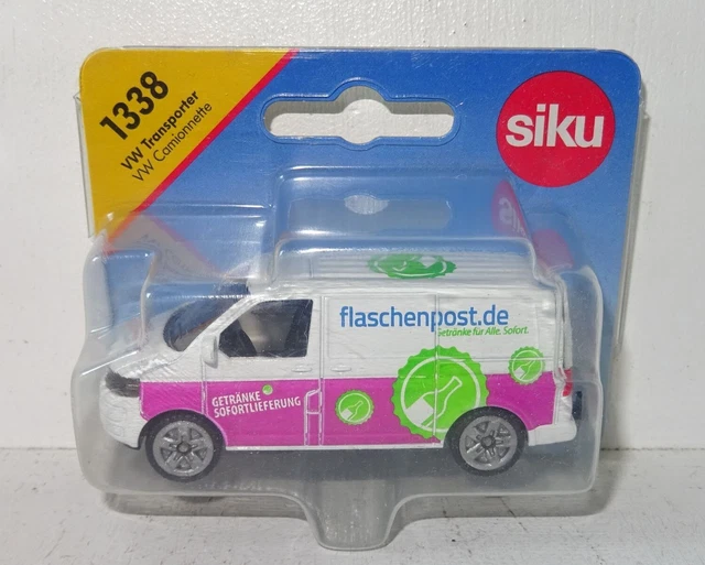 SIKU VOLKSWAGEN VW T5 Facelift FLASCHENPOST Sondermodell 1:55 OVP (BS1 ...