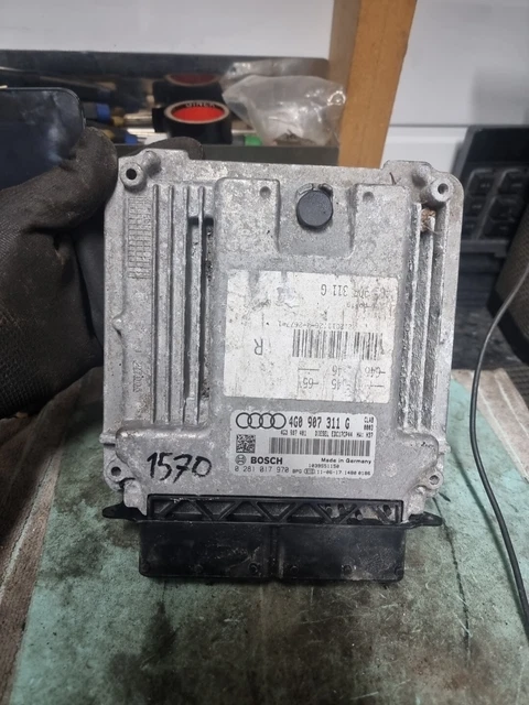 AUDI A6 C7 Engine Control Module Ecu 4G0907311G £300.00 - PicClick UK