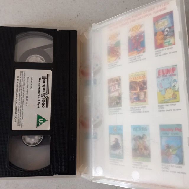 THE ADVENTURES OF Spot Classic VHS children's video tape £3.85 ...