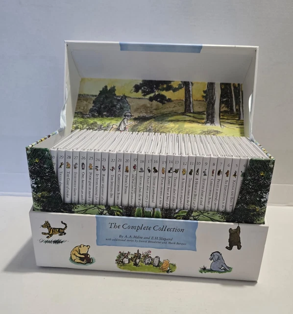 WINNIE THE POOH A.A Milne The Complete Collection 30 Hardback Books £29 ...