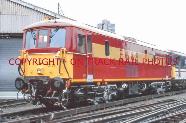 UK RAILWAY PHOTOGRAPH Of Class 73 73131. Rm73-438 £1.70 - PicClick UK