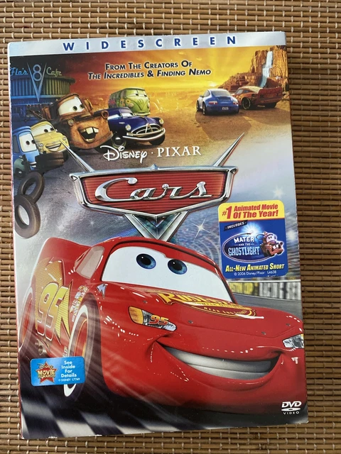 CARS (DVD, 2006) Disney Pixar Widescreen Edition $11.41 - PicClick CA
