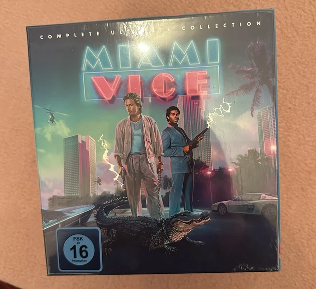 MIAMI VICE ERSTAUFLAGE Complete Ultimate Collection Blu-ray Box Neu Ovp Uncut EUR 500,00 ...